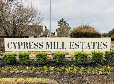 Subdivisions – Cypress Hill Municipal Utility District No. 1